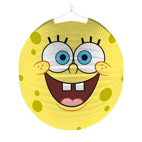 Spongebob Hanging Lantern 25cm Once Upon A Time Party Shop Malta