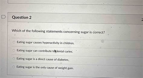 solved question 2which of the following statements
