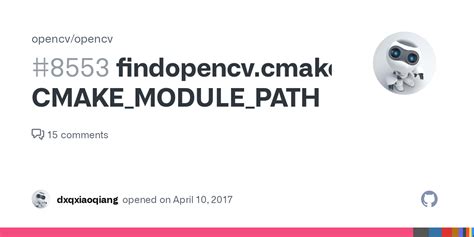 findopencv cmake cmake module path · issue 8553 · opencv opencv · github