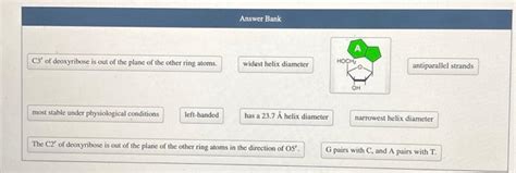 Solved As A Result Of The Rotation About Its Six Bonds Dna