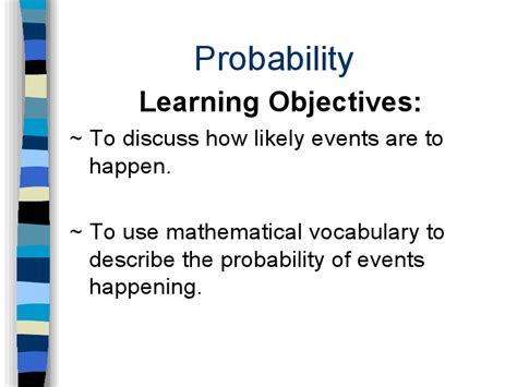 Probability Introduction Ppt For 2nd 3rd Grade Lesson Planet