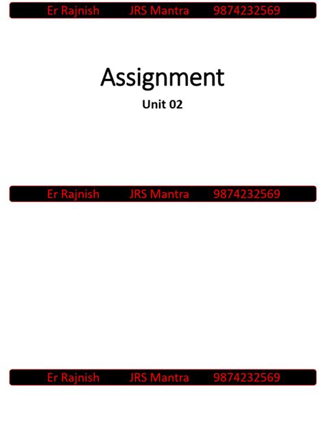 Assignment Pdf