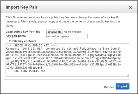 re using ec2 key pair in multiple regions aws nz
