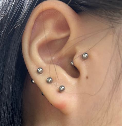 귓볼 피어싱 염증 지식in