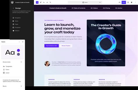 Ollie Wordpress Block Theme And Pattern Library