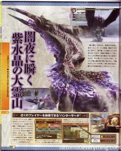 New Monster Hunter Tri G Scans New Monster Hunter Tri G Scans
