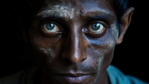 Premium Photo An Intimate Portrait Of An Individual Affected By