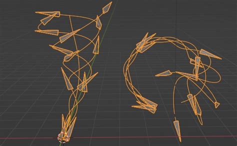 Geometry Nodes Rotate Instanced Curve Vector To Point Away From