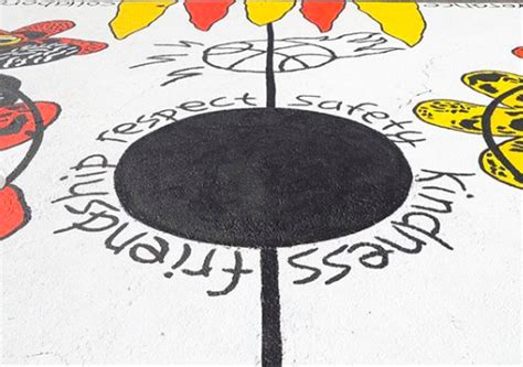 59th Street Elementary School Receives New Basketball Court Courtesy Of