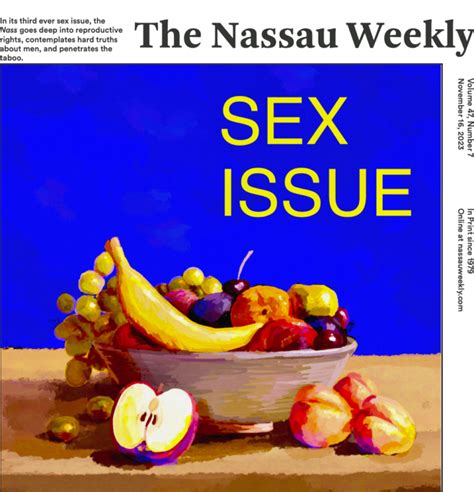 Sex Issue 2023 Full Design Nassau Weekly