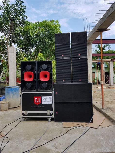 Professional Full Range Speaker T I PRO Audio Dual Inch China