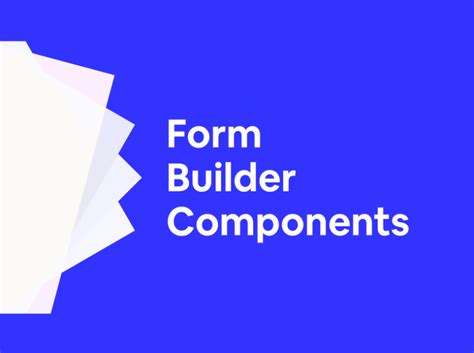 Form Builder Components Figma Free Figma Free And Premium Ui Kits