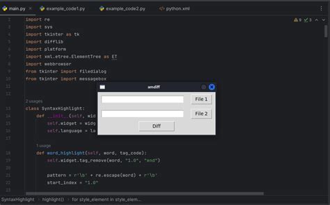 Github Alexmartin17amdiff Ascii Diff Tool Ascii Text Diff Tool