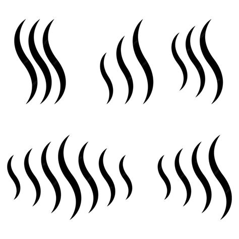 Premium Vector Set Icons Smell Of Perfume Vector Sign Symbol