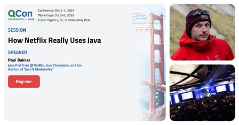 Qcon San Francisco 2023 How Netflix Really Uses Java