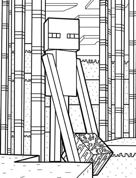 Coloring Pages Minecraft 292 Minecraft Para Colorear Descargar E