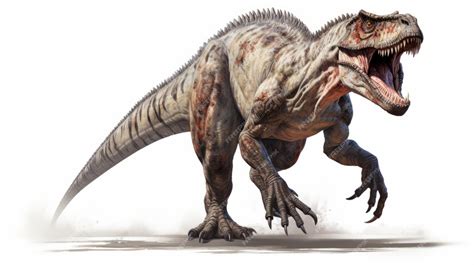 Premium Photo Carnotaurus On White Background Stunning Full Body Image