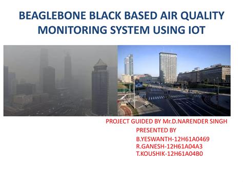 Air Quality Monitoring System Pptx