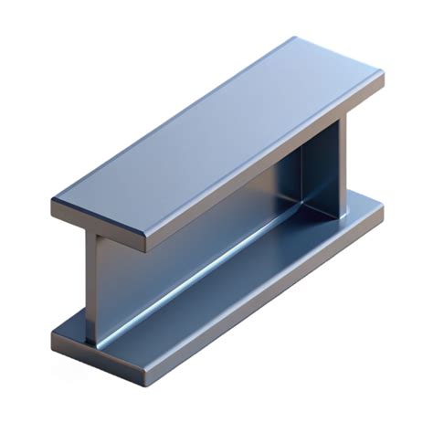 Alluring Quintessential Hyper Specific Professional Render Of A Single Steel I Beam