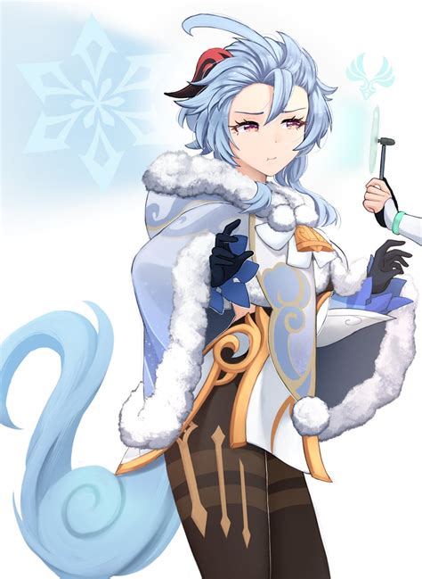 Ganyu And Lumine Genshin Impact Drawn By Fav Faris Danbooru