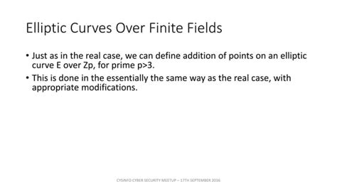 Elliptic Curve Cryptography Pdf Physics Science