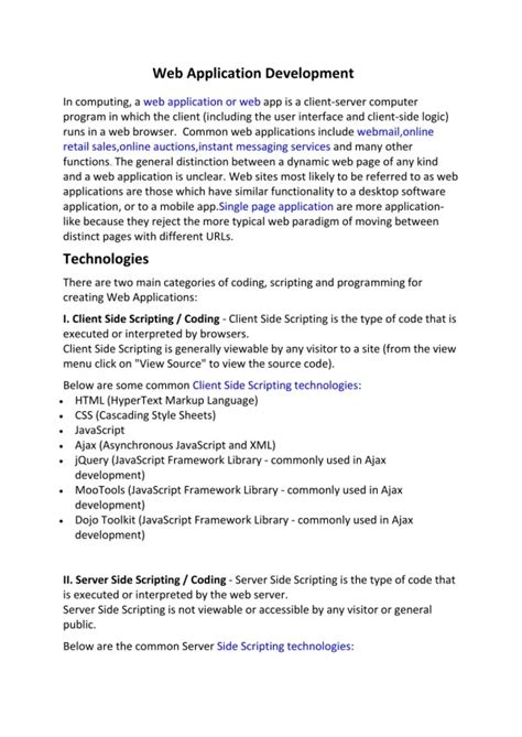 Ppt Web Application Development Powerpoint Presentation Free Download Id7688287