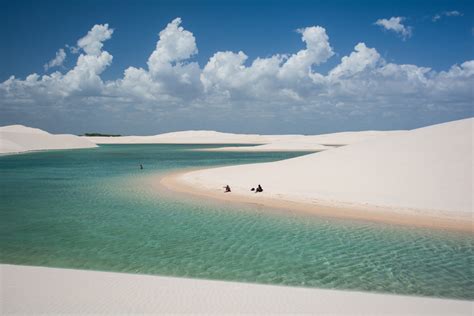 🔥 Emerald Sand Dunes Lençois Maranheses National Park Brazil R