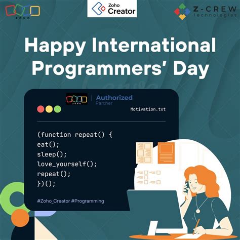 Programmersday Zohocreator Codinglife Lowcode Empoweryourbusiness
