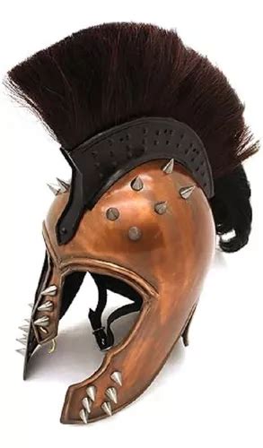 Casco De Guerra Griego Con Cresta Envío Gratis
