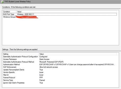Radius Authentication Terminating On Windows Server Nps Wireless Access