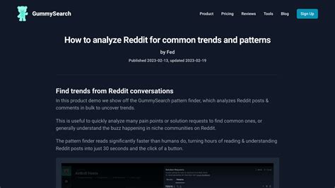 How To Analyze Reddit For Common Trends And Patterns