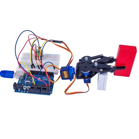 Sunfounder Robot Arm Paw Gripper Kit Rollpaw With 2ps Servo For Arduino