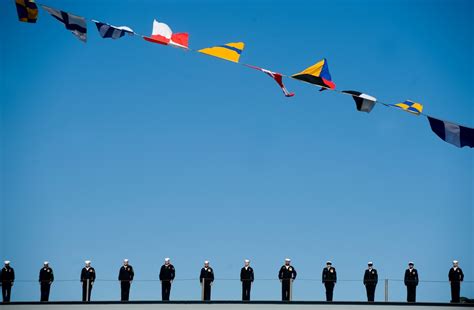 Dvids News Navy Commissions Uss George H W Bush With Namesake On Hand