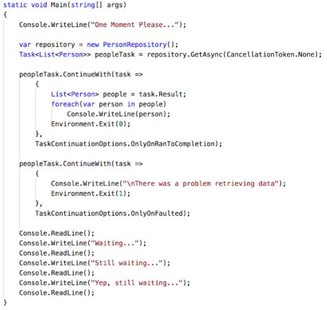 Jeremy Bytes Using Task With Net Core 20 Success Error Cancellation