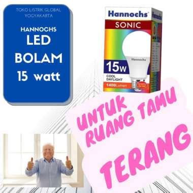 Jual Lampu Led Bohlam Hannochs Sonic 3 Watt Original Murah Harga