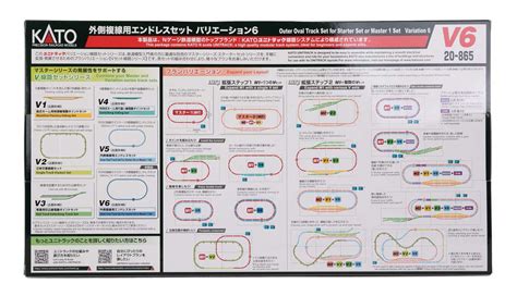 Kato N 20 865 Unitrack V6 Outside Loop Track Set