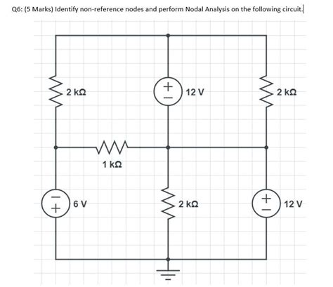 solved q6 5 marks identify non reference nodes and