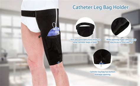 Catheter Leg Bag Holdercotton Fabric Catheter Bag Holder