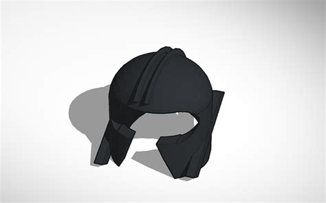3d Design Lego Helmet Tinkercad