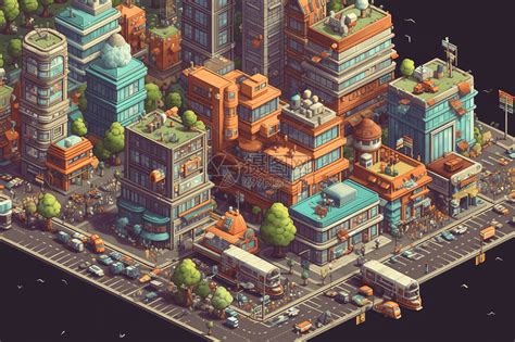 城市的高楼大厦插画图片下载 正版图片600020787 摄图网