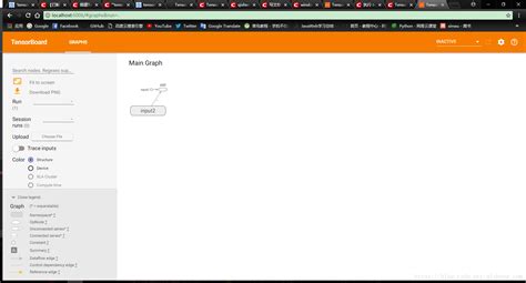 Question 1：在调试tensorflow的tensorboard可视化程序时，在浏览器中输入localhost6006，显示无法加载