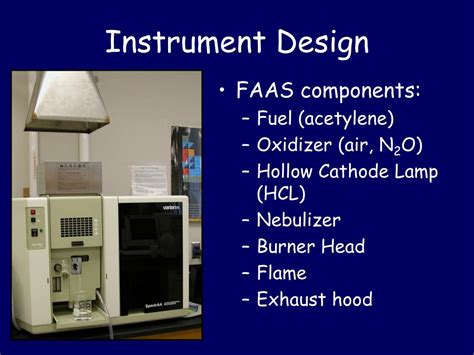 Ppt An Introduction To Flame Atomic Absorption Spectrometry Faas