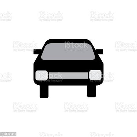 자동차 아이콘입니다 간단한 스타일 기호 자동 전시 스포츠 경주 수송 개념 벡터 일러스트레이션 엡 10 0명에 대한 스톡 벡터