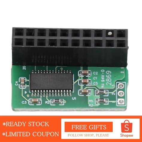Alwaysonline 20 Pin Tpm 2 0 Module For Aom 9665v Tcg Parallel Easy Installation 20‑1 Shopee