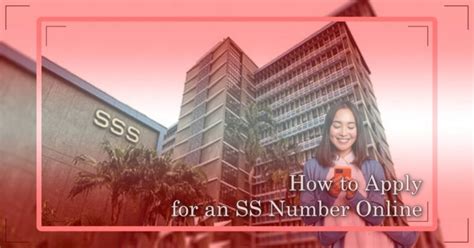 How To Get An SSS Number Online Assistance PH