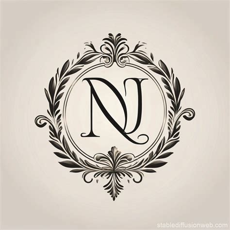 Classical Wedding Logo Design Prompts Stable Diffusion Online