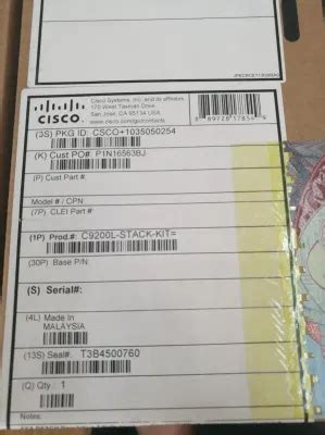 Original Cisco C9200 Stack Kit Spare Catalyst Switch Accessories C9200 Stack Kit China C9200