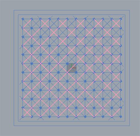 exclude diagonal line in the pattern in grasshopper g