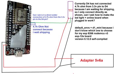 I Need Help Connect Esp 8266 Nodemcu Esp 12 Ch340 With Ws2812b Issue