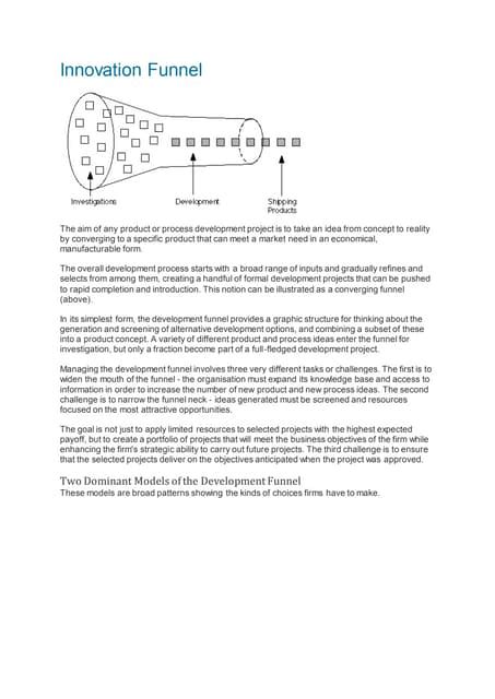 Innovation Funnel Docx